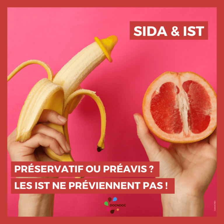 Sida et IST : affiche de prévention - Docndoc